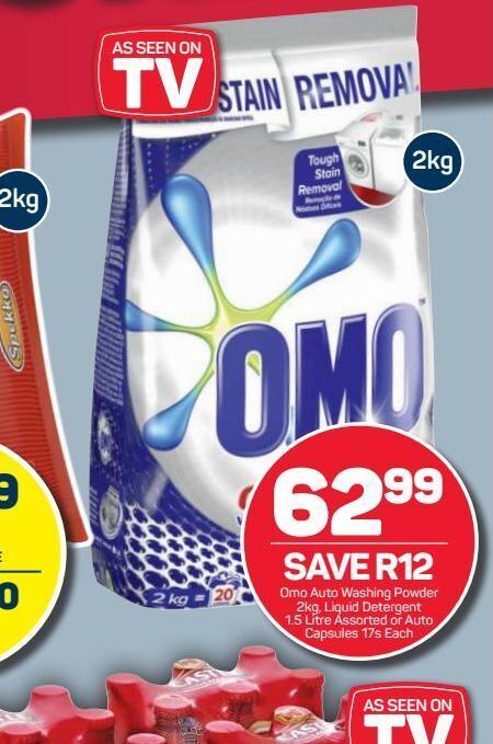 Omo washing powder offer at Pick n Pay