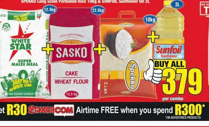 Combo offer at Boxer