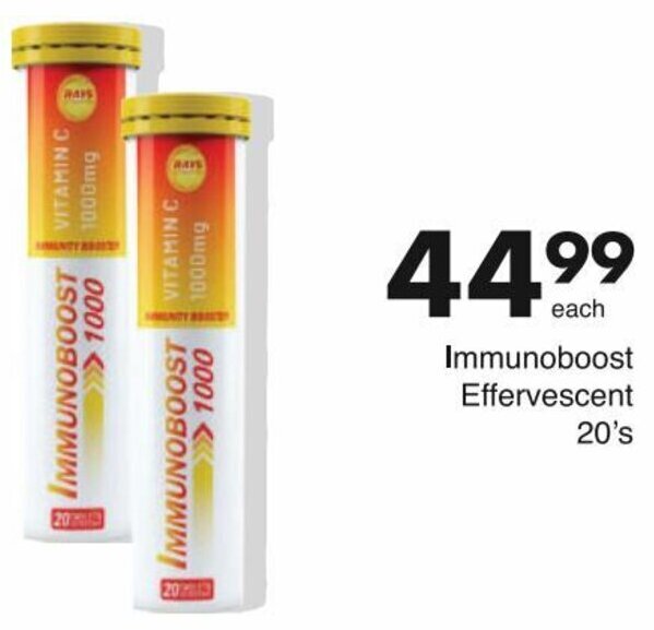 Immunoboost specials Save – May 2025