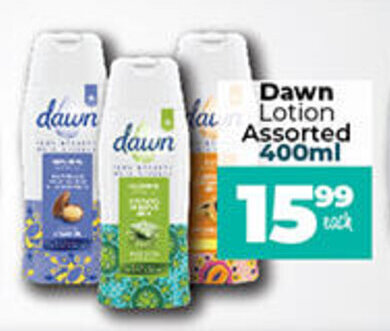 Dawn Lotion Assorted 400 ml offer at Take 'n Pay