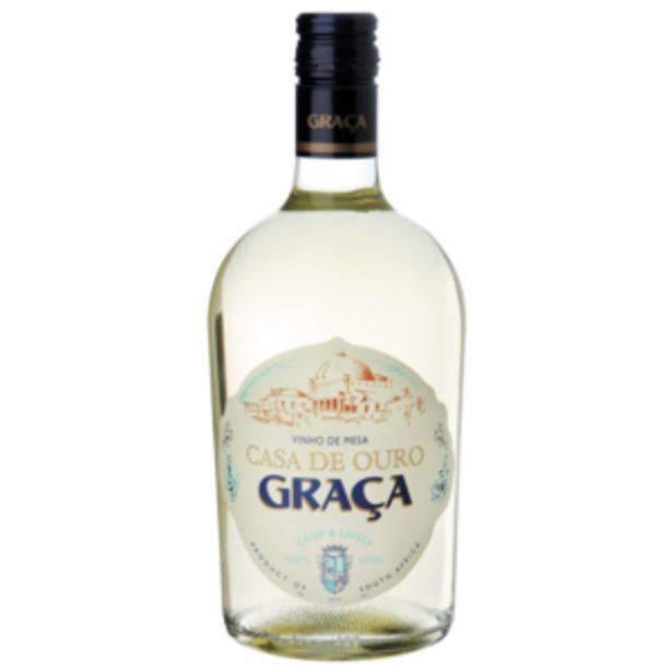 Graça casa de ouro dry white wine bottle 750ml offer at Checkers Liquor ...