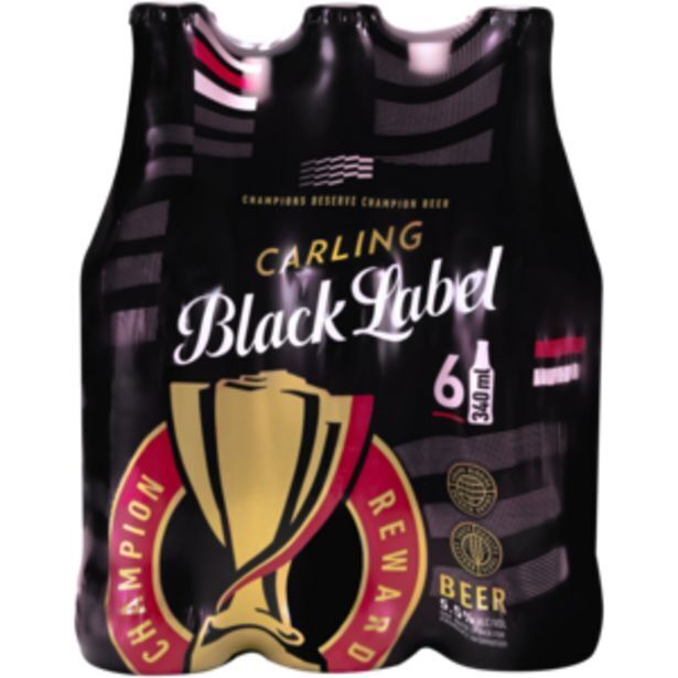 Black Label specials at Checkers Liquor Shop – Jul 2025