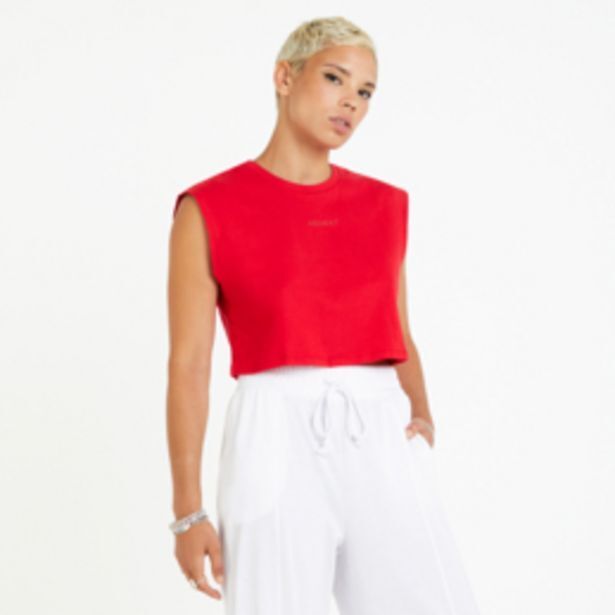 Redbat classics women's red cropped top offer at Sportscene