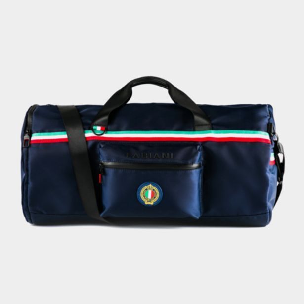 Nylon weekender bag offer at Fabiani