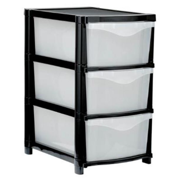 3 drawer unit clear offer at West Pack Lifestyle