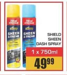 Shield Sheen Dash Spray 750 ml offer at Jumbo