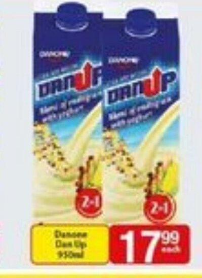 Danone Danup 950ml offer at Check Save