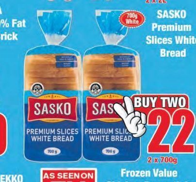 Sasko bread 2 offer at Boxer
