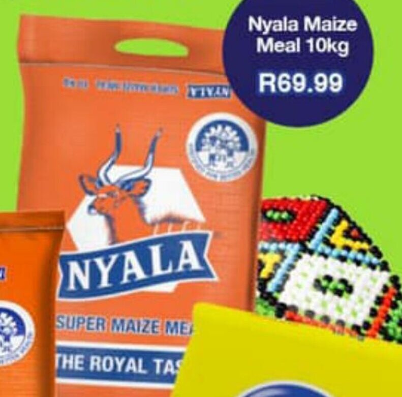 Nyala Maize Meal 10kg offer at Super Save
