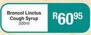 Broncol Linctus Cough Syrup-200ml offer at Dis-Chem