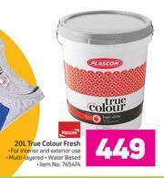Plascon 20L True Colour Fresh offer at Game