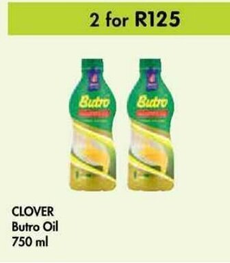 Clover Butro Oil 750ml offer at Makro