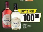 Graca White Or Rose-For 2 x 750ml offer at Spar