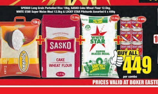 Combo offer at Boxer