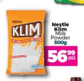 Nestle Klim Milk Powder 500g offer at Take 'n Pay