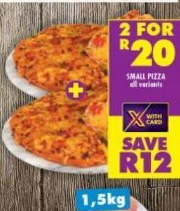 Pizza 2 offer at Shoprite