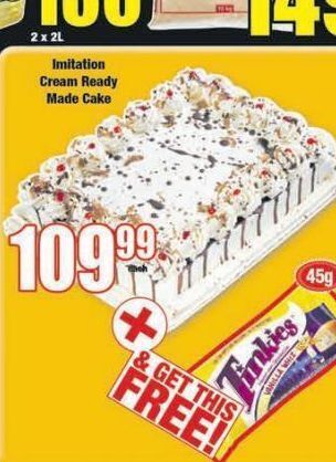 Cakes offer at Boxer