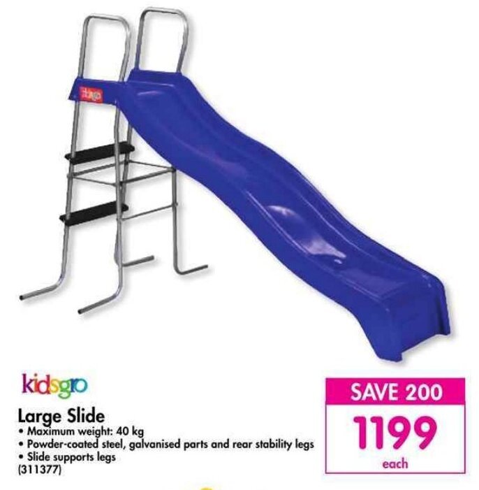 Kidsgro Large Slide offer at Makro
