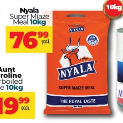Nyala Super Maize Meal 10kg offer at Take 'n Pay