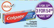Colgate Toothpaste Assorted-100g Each offer at Dis-Chem
