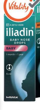 Iliadin Baby Nose Drops-5ml offer at Dis-Chem