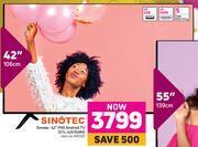 Sinotec 42" (106cm) FHD Android TV STL-42E10AM offer at Game