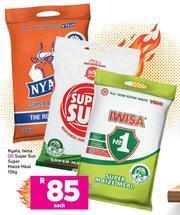 Nyala, Iwsia Or Super Sun Maize Meal-10kg Each offer at Game