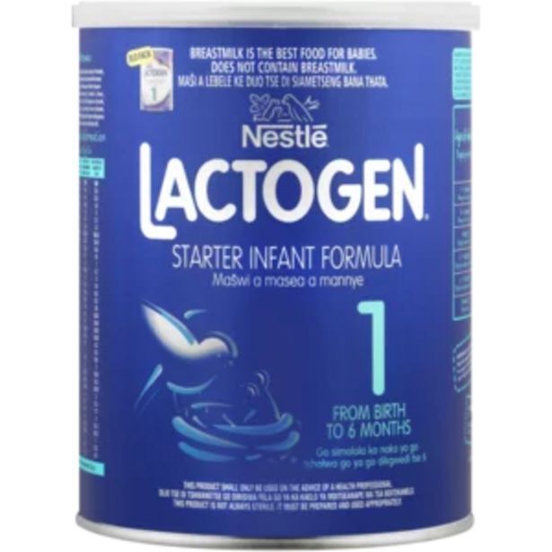 Nestlé lactogen 1 infant formula 900g offer at Shoprite