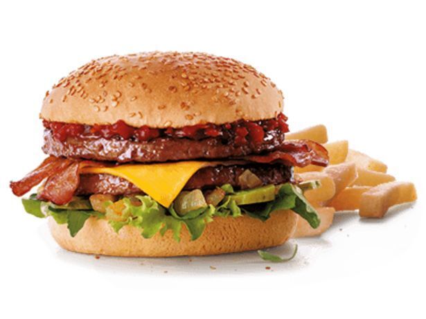 Big bacon & cheese burger offer at Wimpy