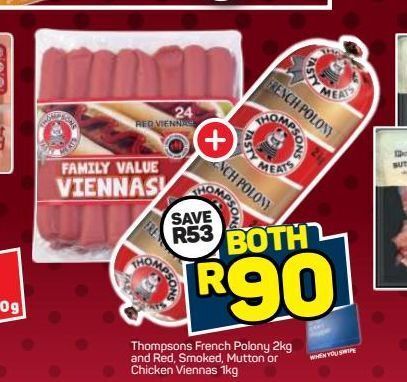 Thompsons specials Pick n Pay Hypermarket – Jul 2025