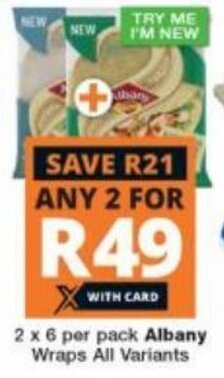 Wraps specials Checkers Hyper – Jul 2025