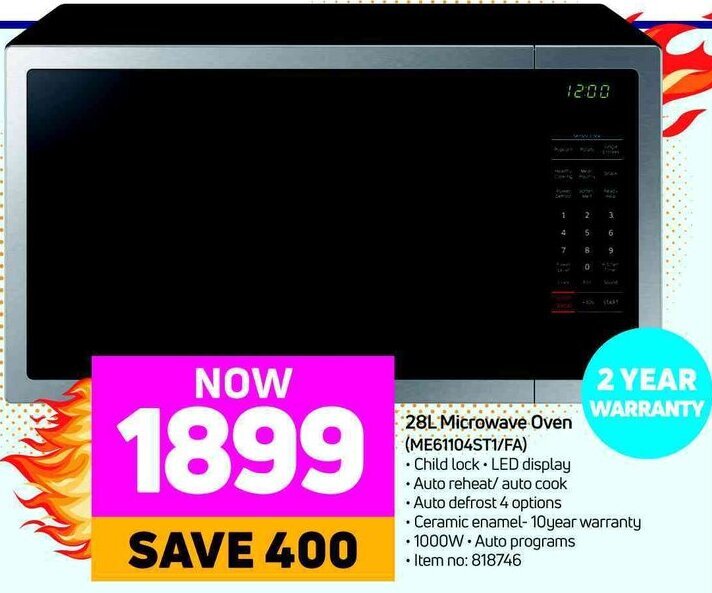 All Microwave offers - Find and view the cheapest Microwave offer!