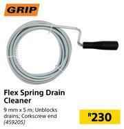 Grip Flex Spring Drain Cleaner offer at Builders Warehouse